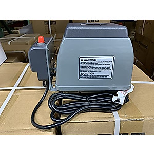 Blue Diamond Pumps ET40A Septic Pond Linear Diaphragm Air Pump, Built in Alarm Detects Low Pressure in The Airline Which Triggers an Integrated High Sounding Buzzer and Bright LED Warning Light