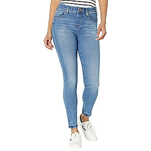 Jag Jeans Valentina Faux Fly Pull-On Skinny Jeans Atlanta Blue 10 (30" Waist) 29