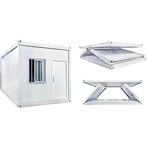 Folding House, Container House, Prefabricated House, Expandable House, Portable House, 20ft 30ft 40ft for Temporary Housing, Construction Sites, Emergency Shelters, Vacation Rentals