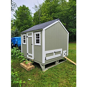 Shed Windows and More 12 X 18 Playhouse Window White Flush, Chicken Coop Window, Shed Window