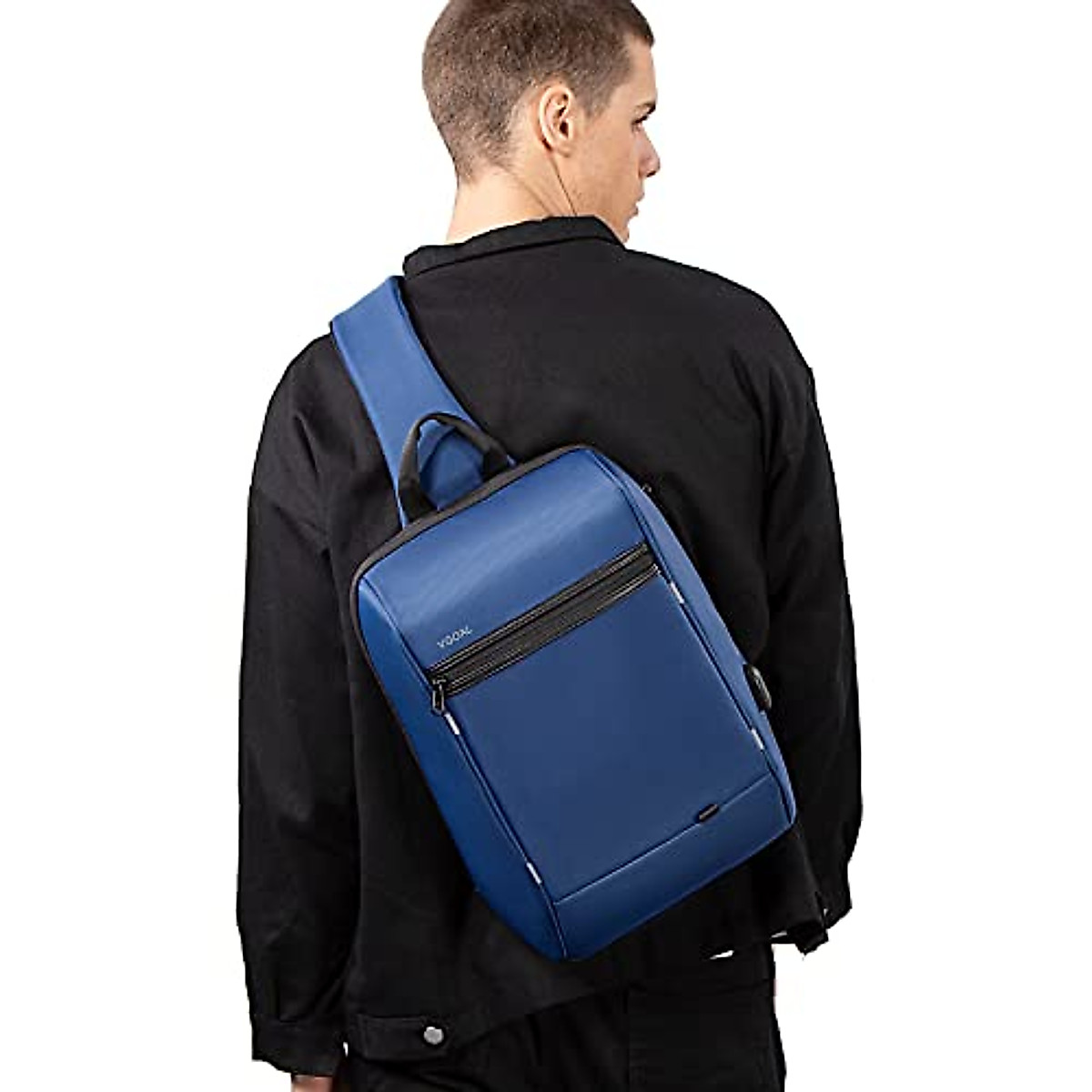 VGOAL Sling Backpack Men'S Chest Bag Shoulder Crossbody Sling Backpack for Men with USB Charging Port