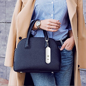 (Upgraded Version) Safe Sound Personal Alarm, 130dB Safesound Security Alarm Keychain, Dual Speakers, Emergency Self Defense Alarm with LED Light, for Kids, Women, Elderly (2 Pack)