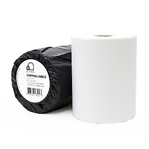 Buhbo 4"x 6" Direct Thermal Shipping Labels for Zebra 2844 ZP-450 ZP-500 ZP-505 (250 Labels Per Roll)