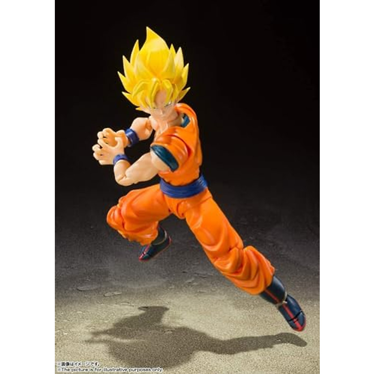 TAMASHII NATIONS - Dragon Ball Z - Super Saiyan Full Power Son Goku, Bandai Spirits S.H.Figuarts Action Figure