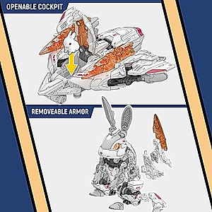 52TOYS BEASTDRIVE BD-07 Space Springer Deformation Toys Action Figure, Converting Toys in Vehicle and Beast, Perfect Birthday Party Gift for Teens and Adults