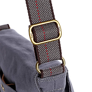 Atona Classic Flap Crossover Bag (Grey)