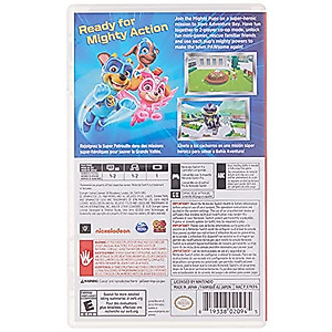 Paw Patrol Mighty Pups Save Adventure Bay - Nintendo Switch