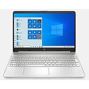 HP 2022 15.6" FHD IPS Touchscreen Laptop PC Intel 11th Gen Quad-Core i7-1165G7 64GB DDR4 RAM 2TB NVMe SSD Intel Iris Xe Graphics WiFi AC BT Webcam HDMI USB-C Silver Windows 11 Pro w/RE Accessories