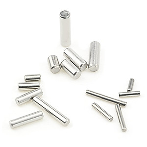 XINGYHENG 225Pcs 15 Kinds M2 M3 M4 304 Stainless Steel Dowel Pins Assortment Kit( Round Straight Pin Fixed Element Set with A Storage Box)
