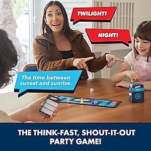 Educational Insights Blurt! The Think-Fast, Shout-It Party Game - Board Games for Adult and Kids Ages 7+, Perfect for Kids and Family Game Night
