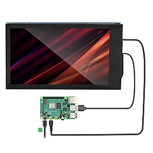 3.5 inch Capacitive Touch Screen for Raspberry Pi, 800x480 Portable HDMI HD LCD Touchscreen Monitor, for Raspberry Pi, for Win10/7