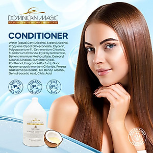 Dominican Magic Detangler Coconut Infused Conditioner 3628ml/1Gallan… (1 Gallon)