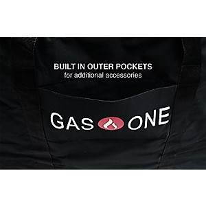 GasOne New Propane Stove Burner Universal Carry Bag for Double Burner Cooker Grills Heavy Duty, 50460