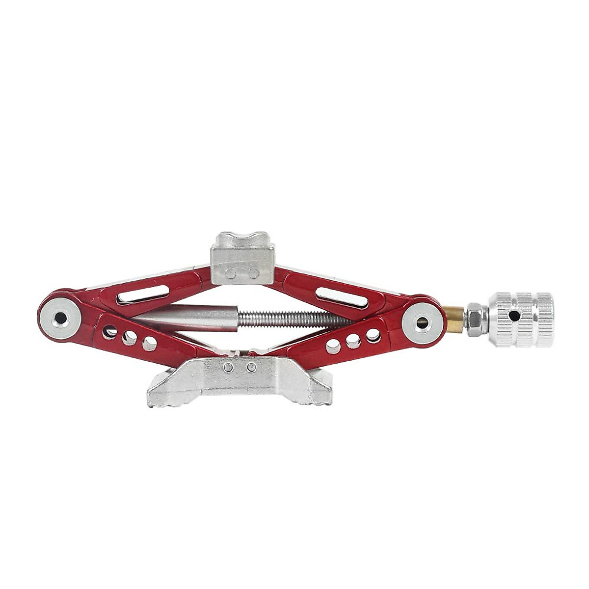 DKKY 1/10 RC Scale Jack Height Stands Adjustable Simulation Jack Tool Compatible with TRX-4 Axial SCX10 Wraith Tamiya CC01 RC4WD D90 1/10 RC Crawler Car