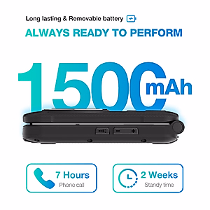 AGM M8 4G Rugged Flip Phone, Large Button Cell Phone for Seniors, Waterproof/Drop-Proof, SOS Side Key, Hearing Aid Compatible, Fast Dialing, 104dB Powerful Speaker, Big Keypad, Dual SIM, T-Mobile ONLY