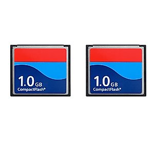 ZhongSir Two Pack 1GB Compact Flash Memory Card High Speed Digital Camera Card Industrial Grade Card(2pack)