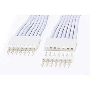 Litcessory Extension Cable for C by GE Smart Light Strips (3.3ft, 2 Pack, White)