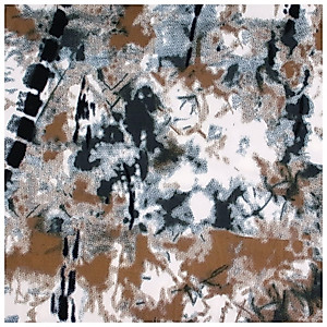 Women Fashion Summer Printed High Waisted Beach Maxi Skirts Long Skirt(Landscape Painting), M