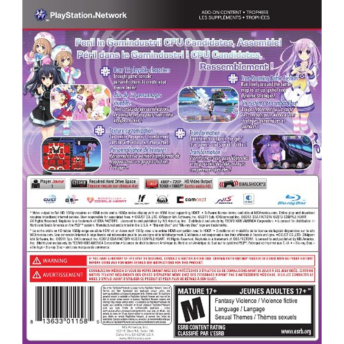 Hyperdimension Neptunia Mk2 - Playstation 3