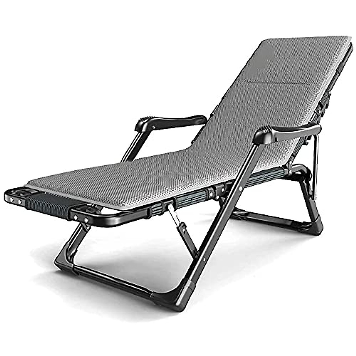ガードレール Recliners Folding Zero Gravity Chairs Sun Lounger Oversized Recliner Patio Beach Poolside