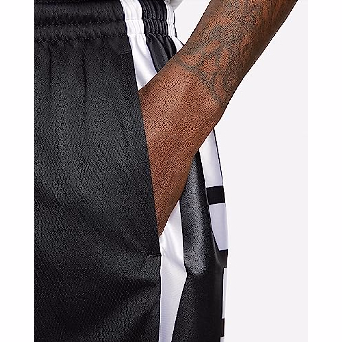 Nike Dri-FIT Elite Men's Basketball Shorts Size - M Black/White