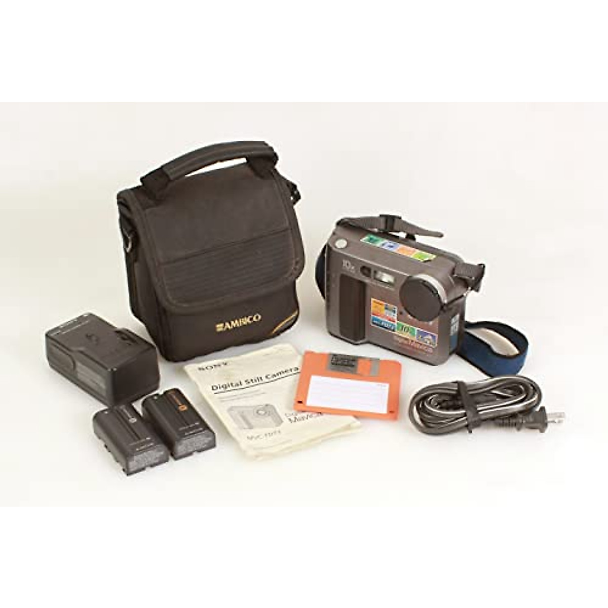 MVC-FD73 0.3MP MAVICA Digital Camera W/Charger, Manual, 2 Batteries