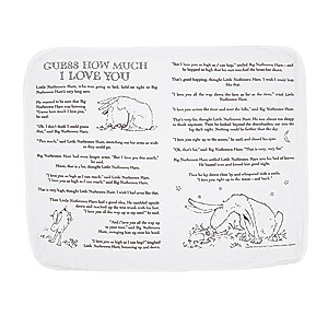 Guess How Much I Love You Storybook Baby Blanket