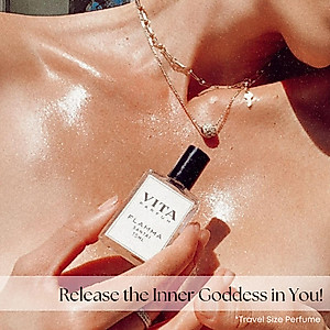 Vita Parfum Sandalwood Perfume Oil, Sandalwood Oil Roll On Perfume, Santal Perfume Oils for Women, Sandalwood Perfume for Women, Non Toxic Perfume, Travel Perfume, Roll On Oil Perfume, 15 ml