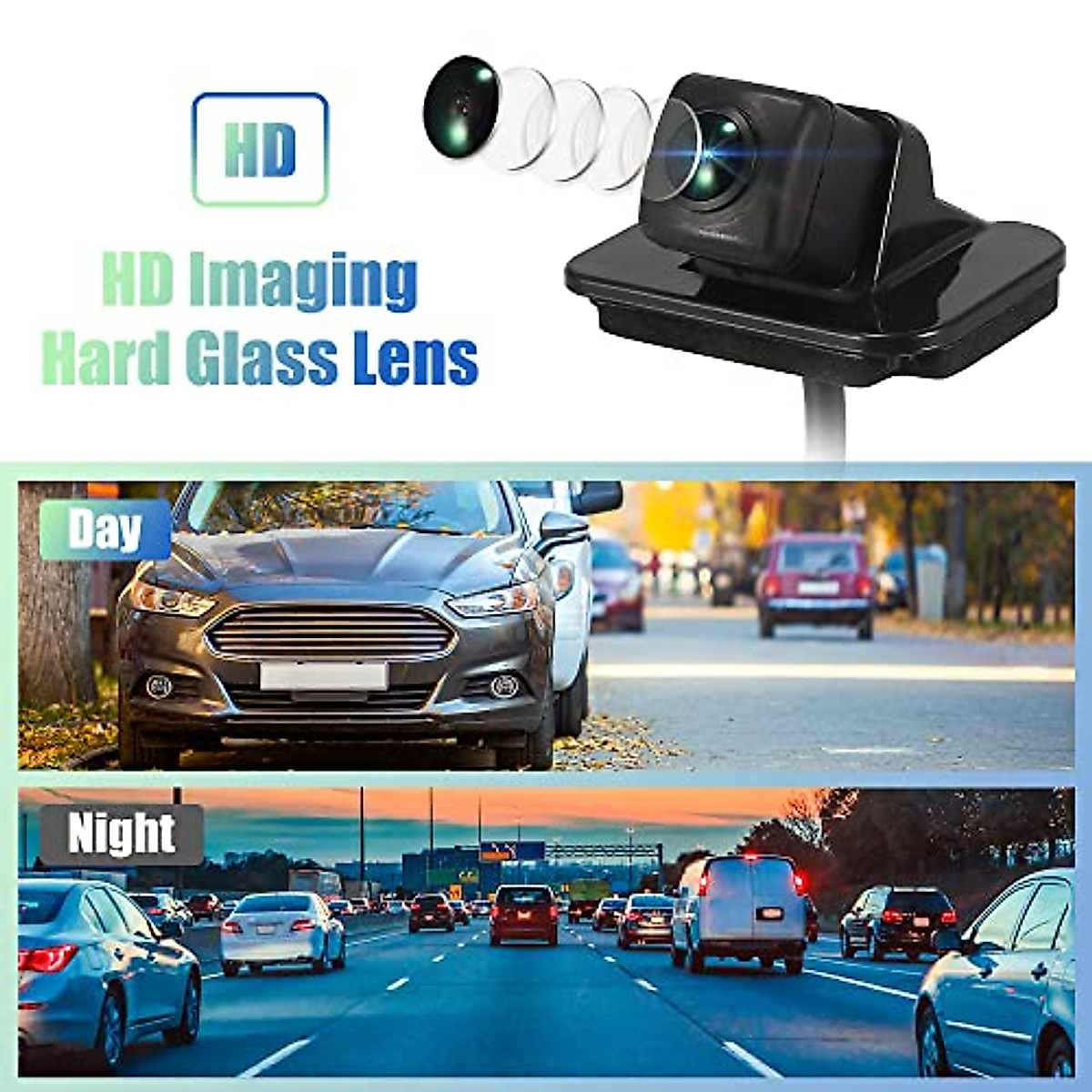 X AUTOHAUX Rear View Back Up Camera OE# 39530-T2A-A31 Rear Park Assist Reverse Camera for Honda Accord Sedan 2016 2017