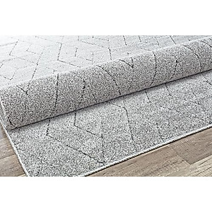 CosmoLiving by Cosmopolitan Area Rug, 5'0"x7'6", Basalt