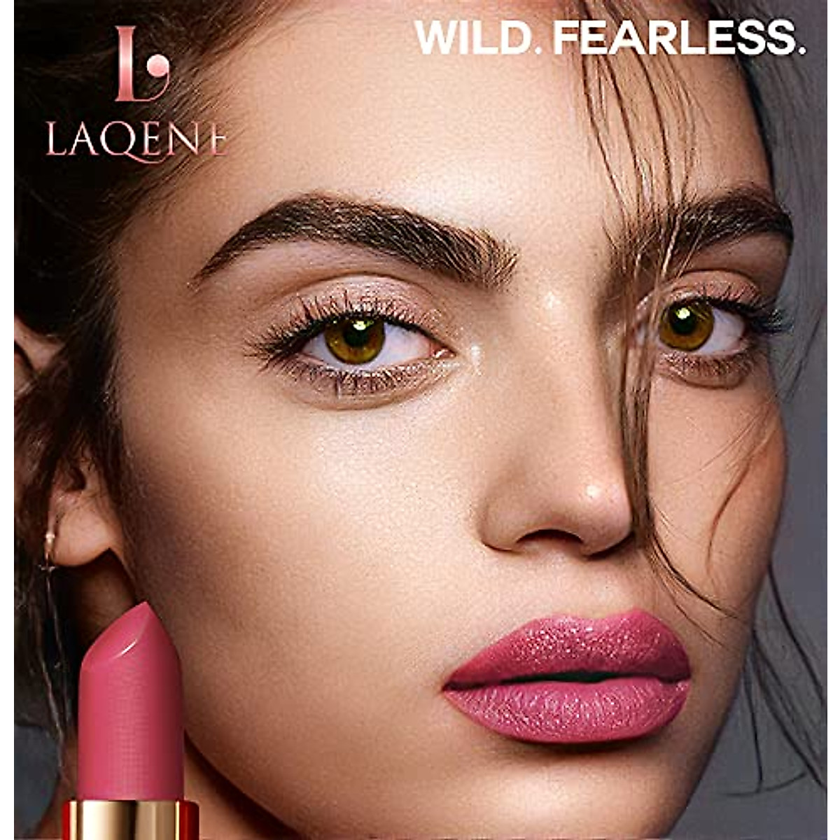LAQENE Luxury Line: Kissproof Rouge Lipstick - Show-Stopping: Looks Gorgeous on You - Silky Comfortable & Smooth - Richly Pigmented, Unique Color, Hydrating - Creamy Texture