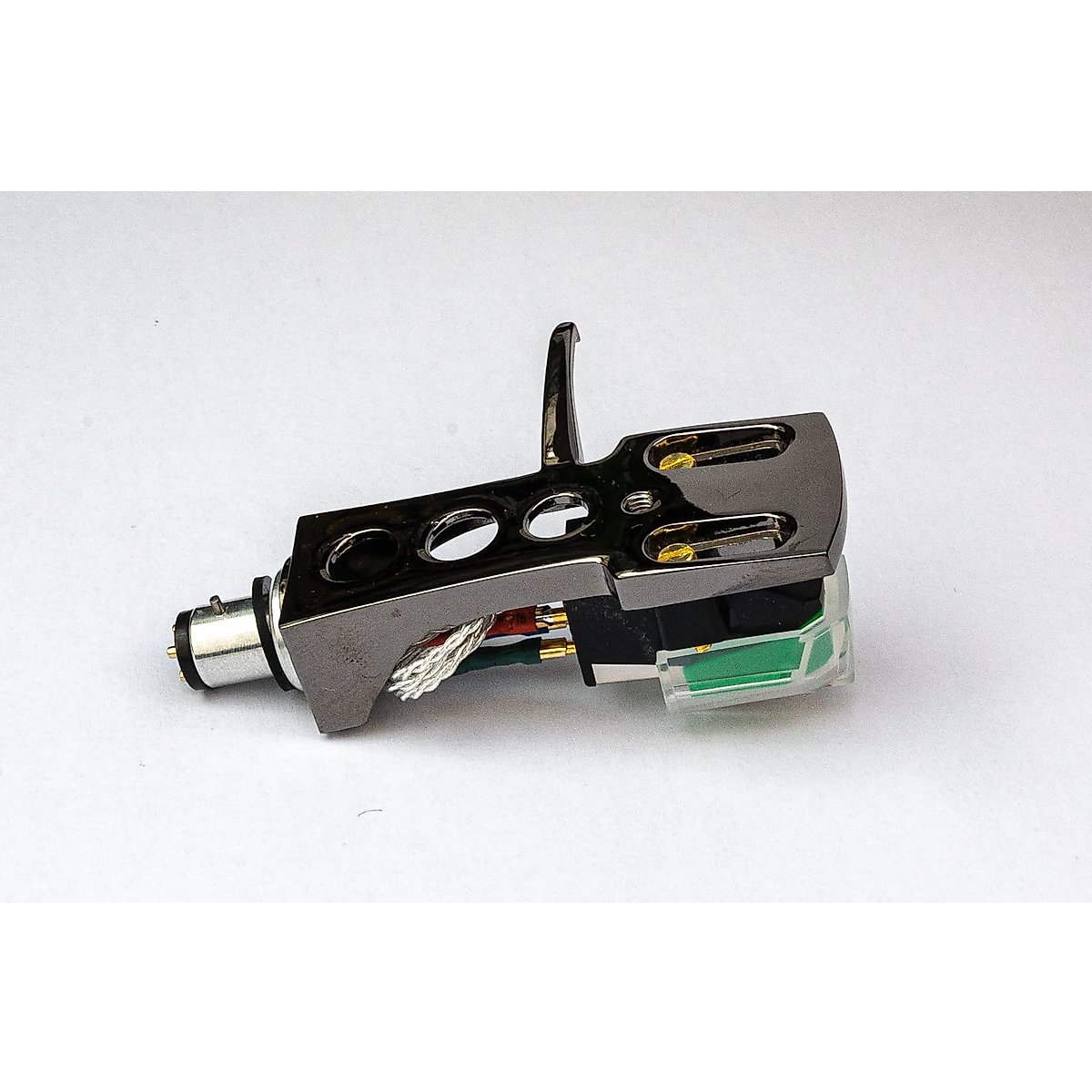 Titanium Headshell with AT VM95e Elliptical Stylus, Cartridge, Silver Litz Connections and V2 Pro Lube for Technics SL-1200, SL-1210, SL-1600, SL-1610, SL1700, SL-1710, SL-1800