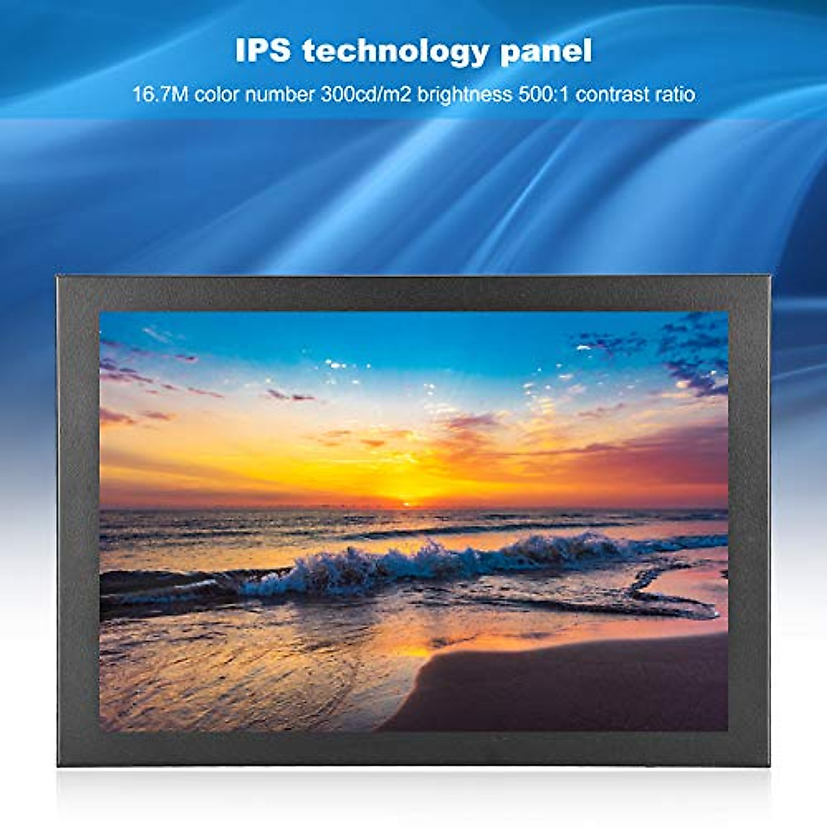 12.3 inch Portable Monitor, 16:9 Computer Display 2160x1440 Full HD IPS Screen, HDMI/VGA Gaming Monitor for Computers, Microscopes, DVDs, Camcorders(2K)