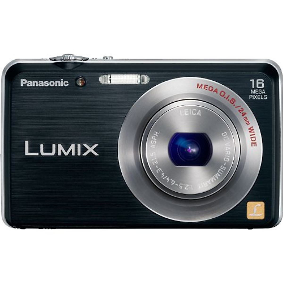 Panasonic Lumix DMC FH-8 16.1 MP Digital Camera with 5x Wide Angle Optical Image Stabilized Zoom (Black)