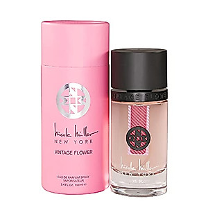 Nicole Miller NY Legends – Vintage Flower – Eau De Parfum Spray for Women – Sweet, Floral & Musky Woman’s Fragrance – Fresh & Feminine Long Lasting Seductive Scent, 3.4 Fluid Ounce