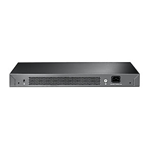 TP-Link 24 Port Gigabit Switch | L2 Managed w/Console Port | 4 SFP Slots | Limited Lifetime Protection | Support L2/L3/L4 QoS, IGMP and Link Aggregation | IPv6 and Static Routing (T2600G-28TS)