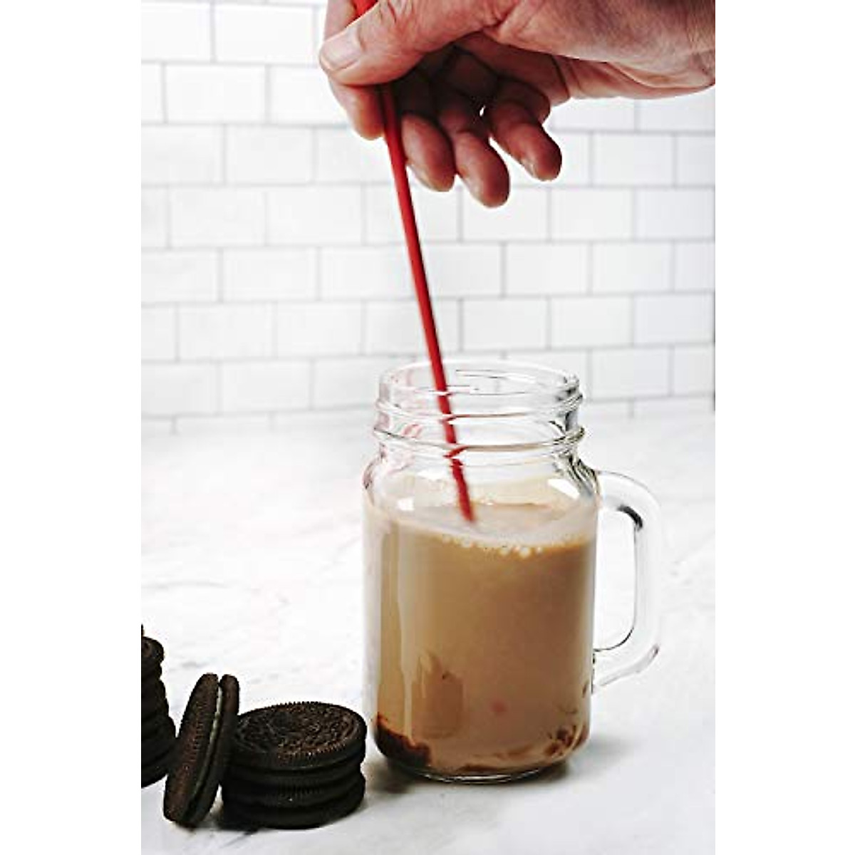 RSVP International Silicone Stir Spoons, 10 inch, Multi-Color | BPA-Free | Prefect for Stirring Drinks & Getting to the Bottom of Jars | Dishwasher Safe