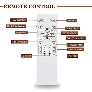 Bella Depot Ceiling Fans with Lights, Low Profile Ceiling Fan with Light, Flush Mount LED Ceiling Fan with Dimmable LED Lights, Reversible Blades, Timing, Smart APP Control for Bedroom (Black)