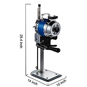 Vevor Straight Knife Cloth 750W Mophorn Fabric Cutting Machine 10 inch High, 10in