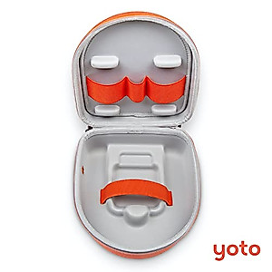 Yoto Mini Travel Case – Kids Accessory, Protective Hard-Shell Carrier with Adjustable Shoulder Strap, Holds Mini, Headphones and Up to 30 Audiobook Cards