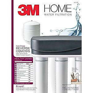 3M 4US-RO-S01H Reverse Osmosis Drinking Water Filter System