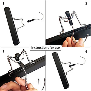 YANTAISIYU Hair Extensions Storage Bag with Hair Extensions Hanger Portable Wig Storage Bag Dust-proof Hair Extensions Bag (Black)