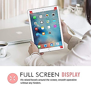 MoKo Case Fit Apple iPad Pro 9.7 Inch 2016 Release Tablet ONLY(A1673/A1674/A1675) - Slim Lightweight Smart Shell Stand Cover with Translucent Frosted Back Protector, Rose Gold (with Auto Wake/Sleep)