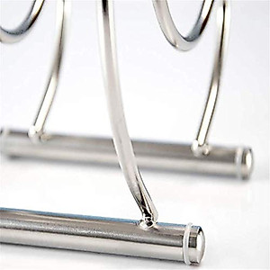 NEIDE Kitchenware Rack Pot Lid Holder Spoon Rest Pan Cover Knife Shelf C Board Drying Stand Rack Organizer-Wave Pan Pot Cover Spoon Lid Shell Rack Stand Holder Home Kitchen Utensils Pot Lid