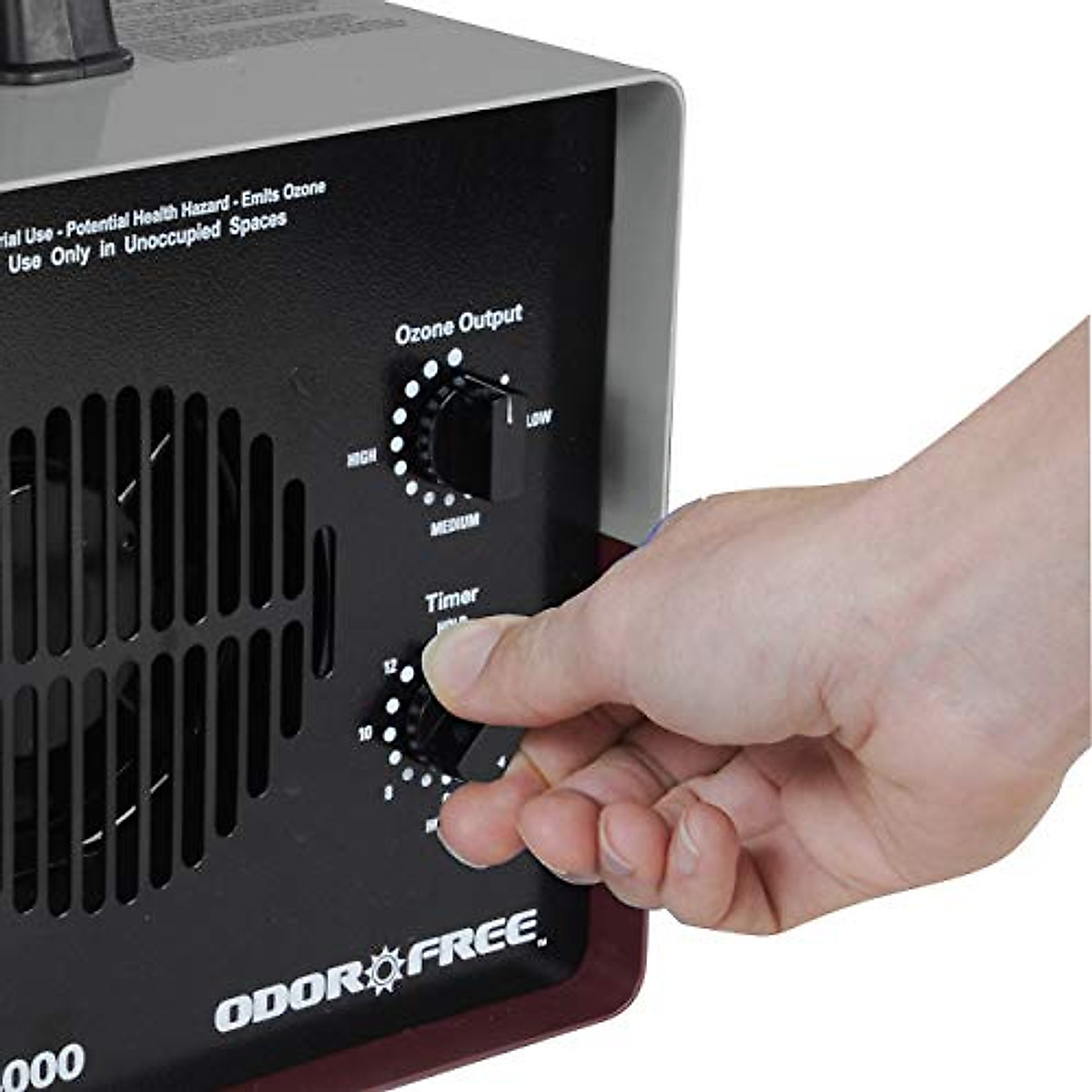OdorFree Estate 4000 Ozone Generator for Eliminating Odors from Large Homes & Offices, Townhouses and Commercial Spaces at their Source - Easily Treats Up To 4000 Sq Ft