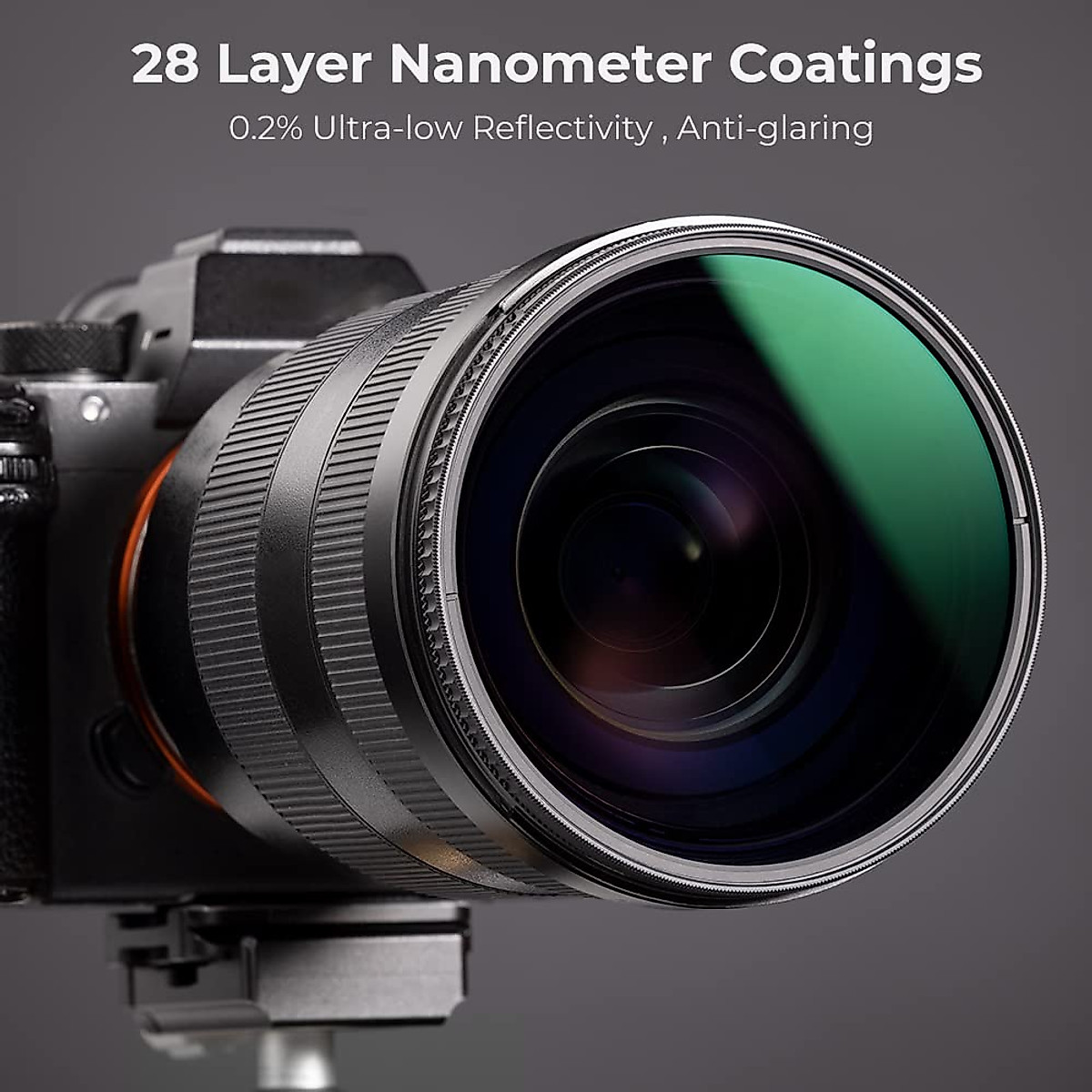 43mm Circular Polarizers Filter, K&F Concept 43MM Circular Polarizer Filter HD 28 Layer Super Slim Multi-Coated CPL Lens Filter (Nano-X Series)