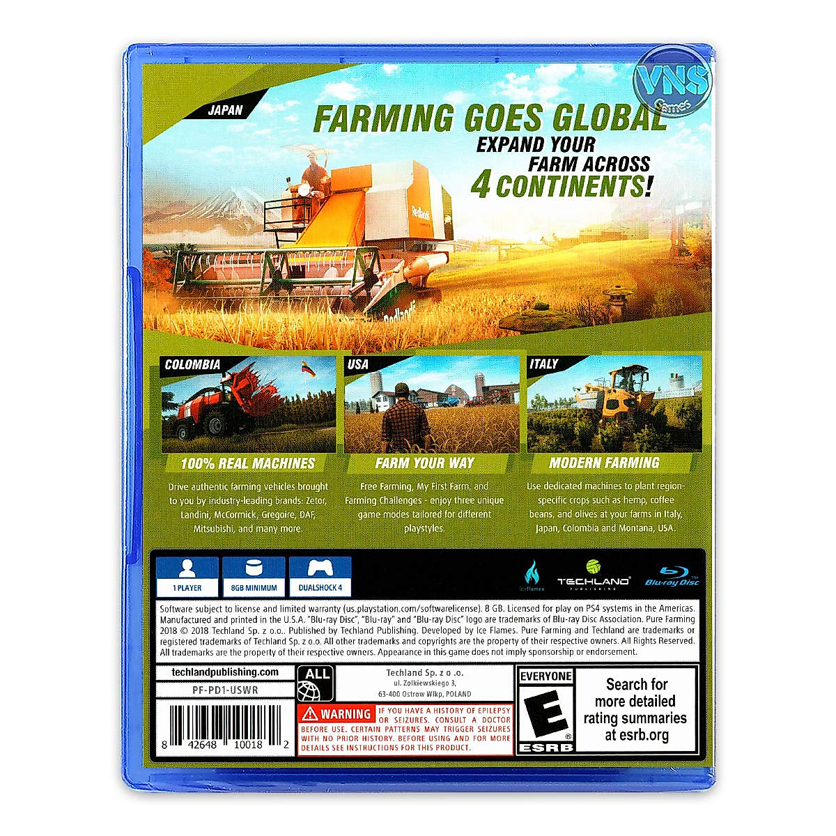 Pure Farming 2018 - PlayStation 4
