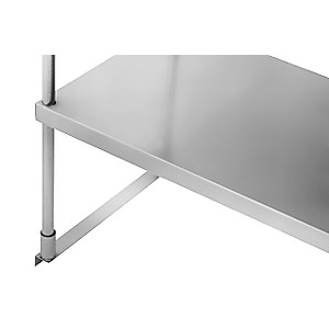 Kratos 18"x60" Double Overshelf for Worktables