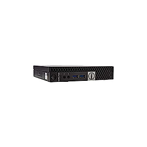 DELL OPTIPLEX 7040 6th Gen Micro Business Desktop Computer, Intel Quad Core i5 6400T up to 2.8GHz, 16G DDR4, 256GB SSD, WiFi,HDMI, DP, Win 10 64-Bit Supports EN/ES/FR(CI5)(Renewed)