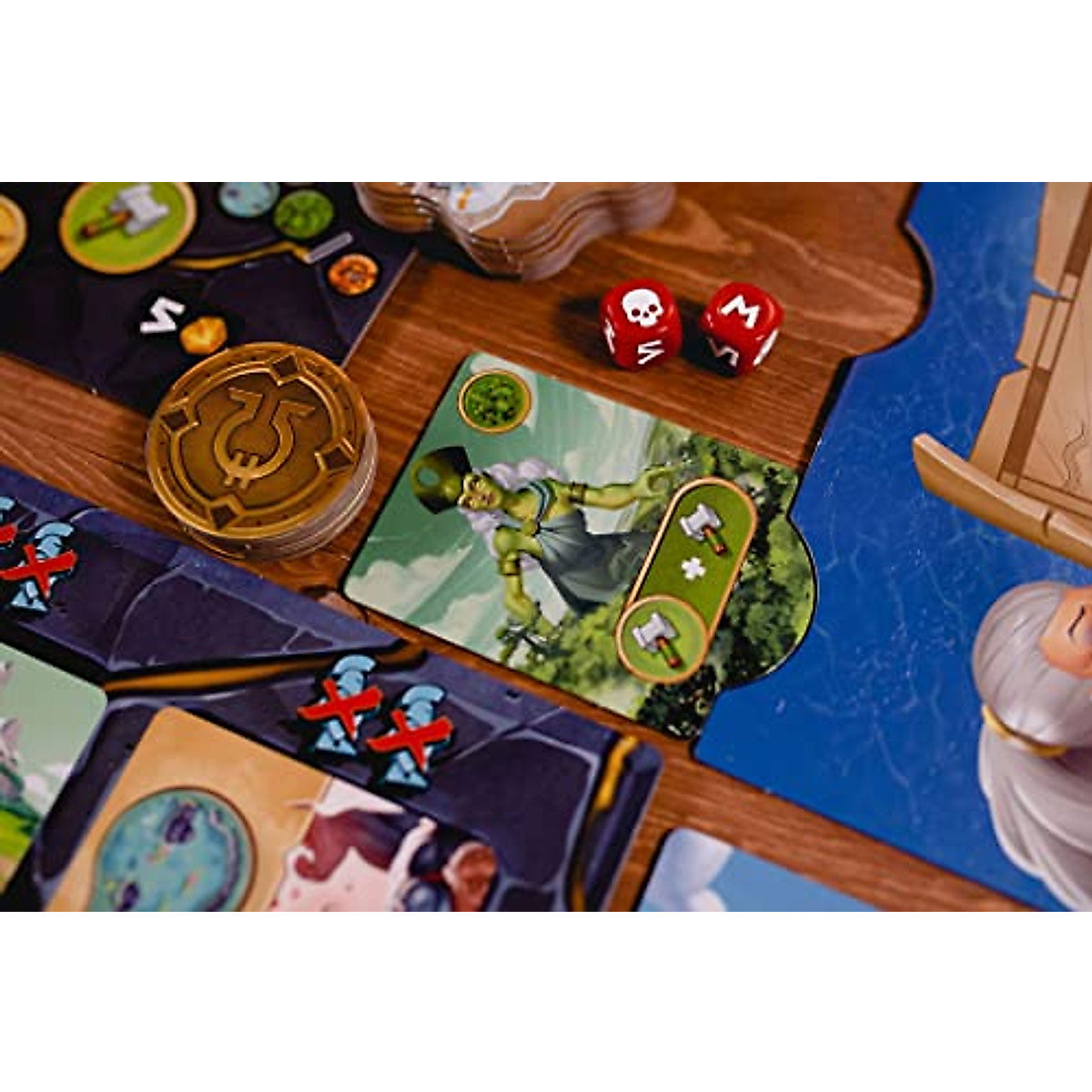 Orichalicum Board Game - Race to Save Your People in an Epic Exodus! Fast-Paced Strategy Game for Kids and Adults, Ages 12+, 2-4 Players, 45 Minute Playtime, Made by Pandasaurus Games